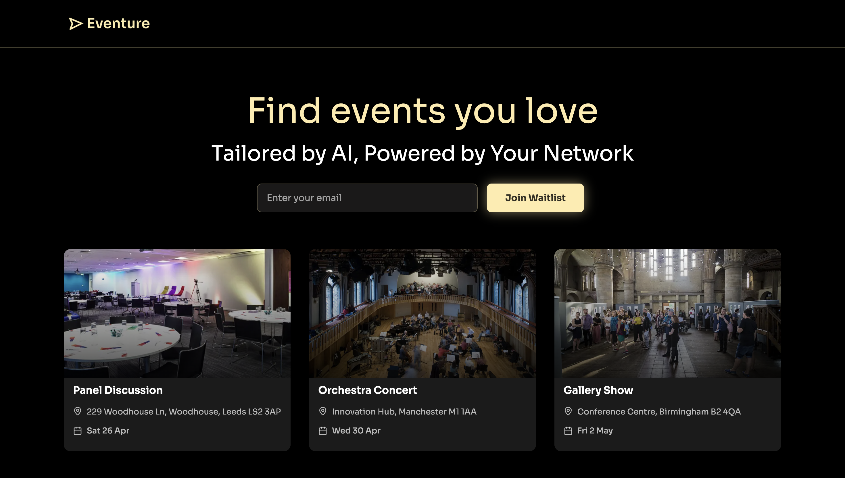 Eventure - Find Events You Love